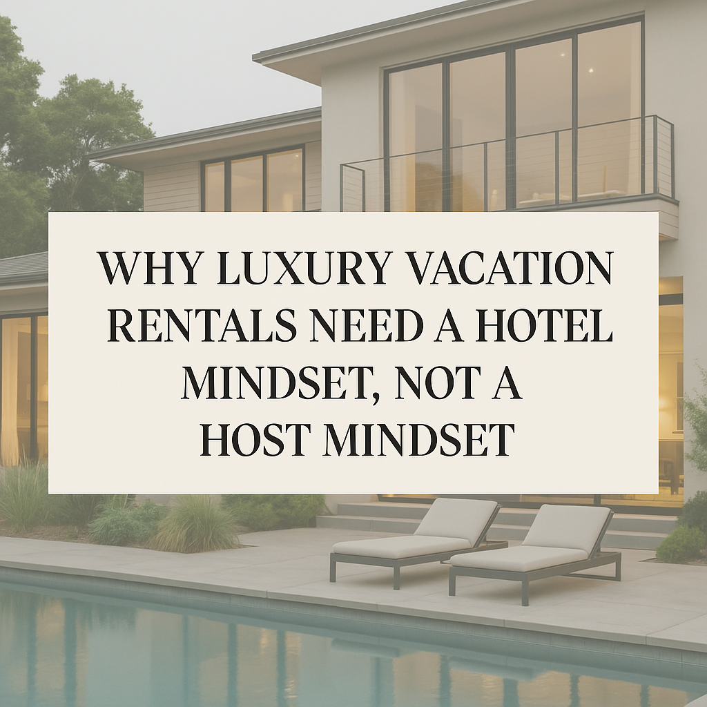 Why Luxury Vacation Rentals Deserve a Hotel-Level Experience
