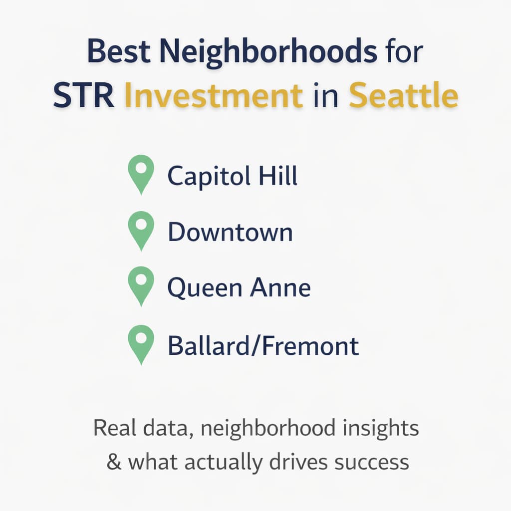 Best Seattle Neighborhoods for Airbnb & STR Investment: 2026 ROI ...